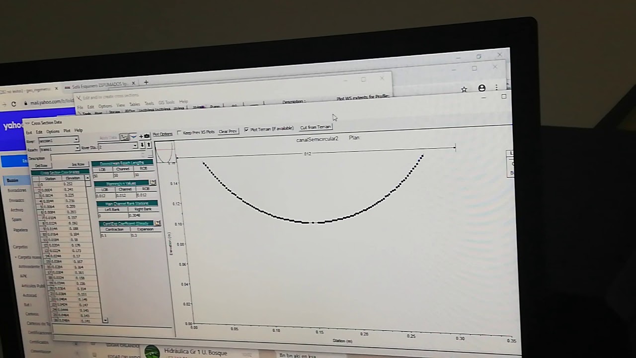 Diseño de un canal circular en HEC-RAS - YouTube