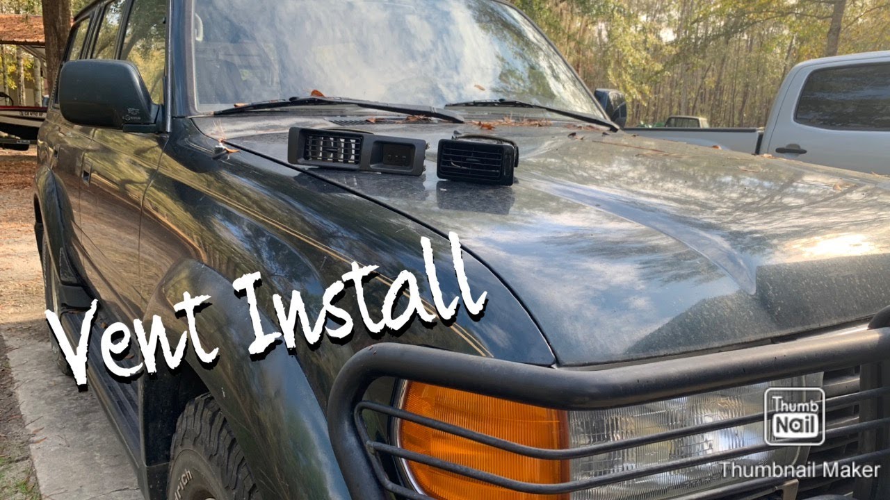 How To Replace Dash AC Vents in An 80 Series Landcruiser - YouTube