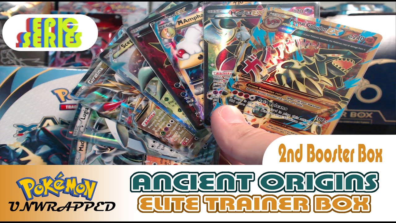 The Best Pokemon Ancient Origins Booster Box Opening! Secret Rare Pull ...