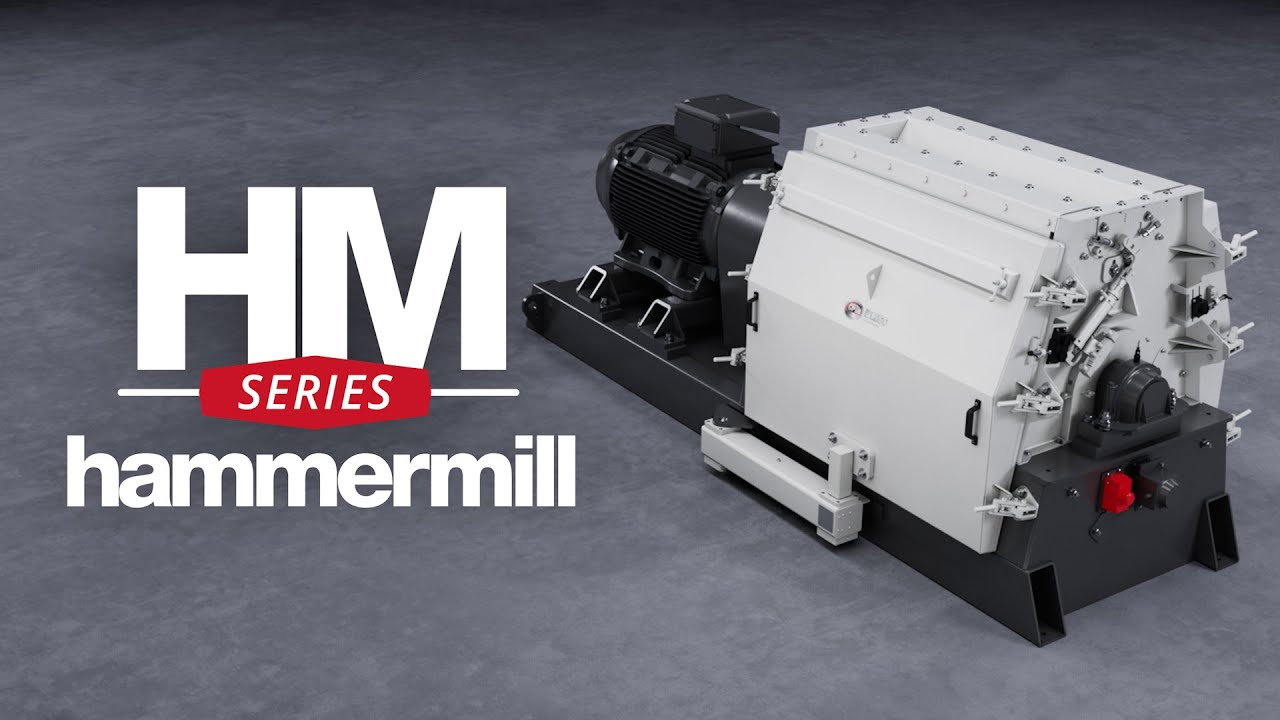 CPM Bliss HM Series Hammermill - YouTube