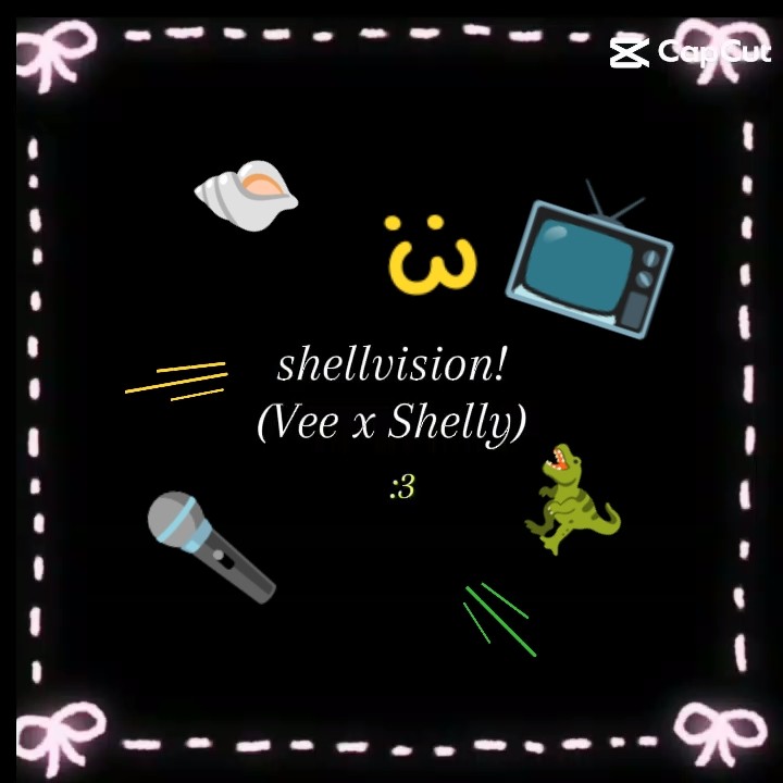 shellvision☆.° #ship #vee #shelly #shellvision #animation #capcut #edit #art #artist #cute ...