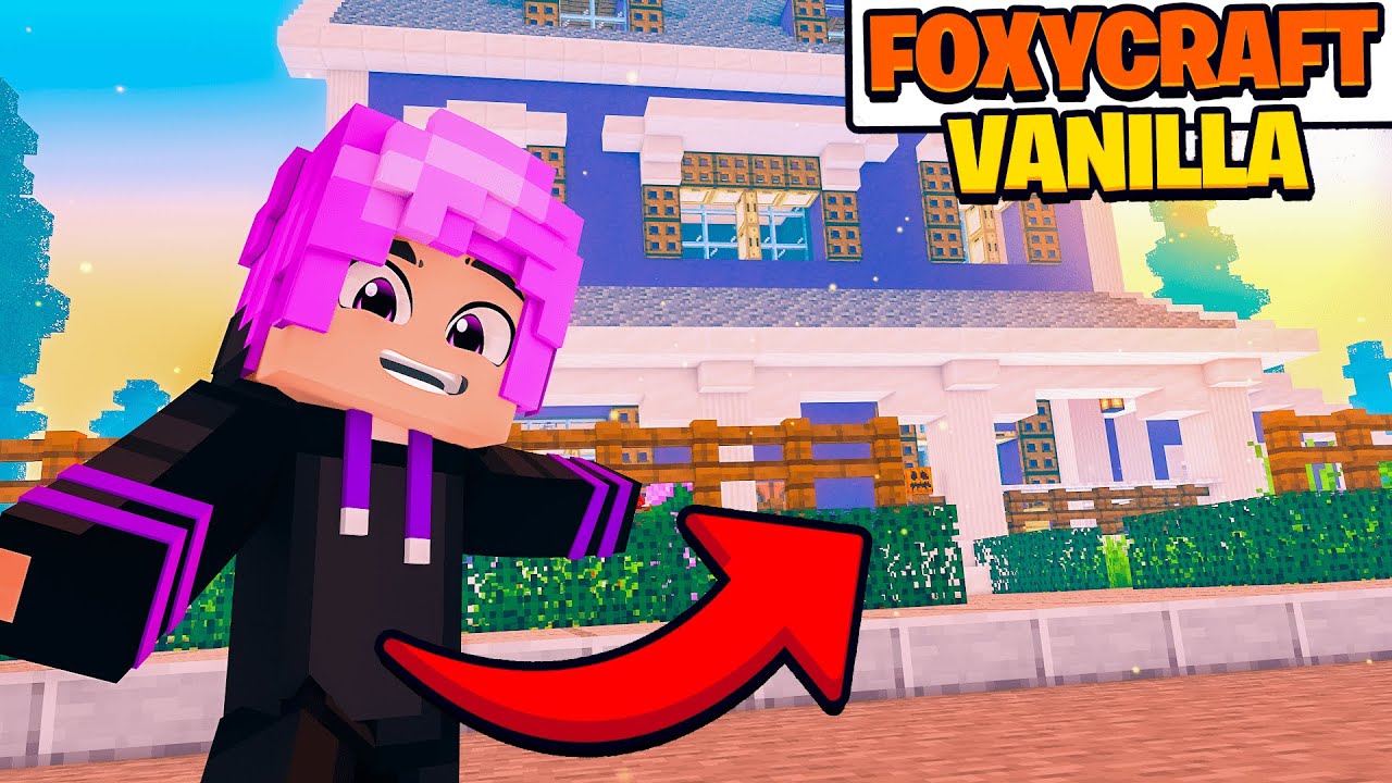 LA MIA NUOVA CASA NELLA VANILLA INSIEME A VOI!! - FOXYCRAFT EP.2 - YouTube