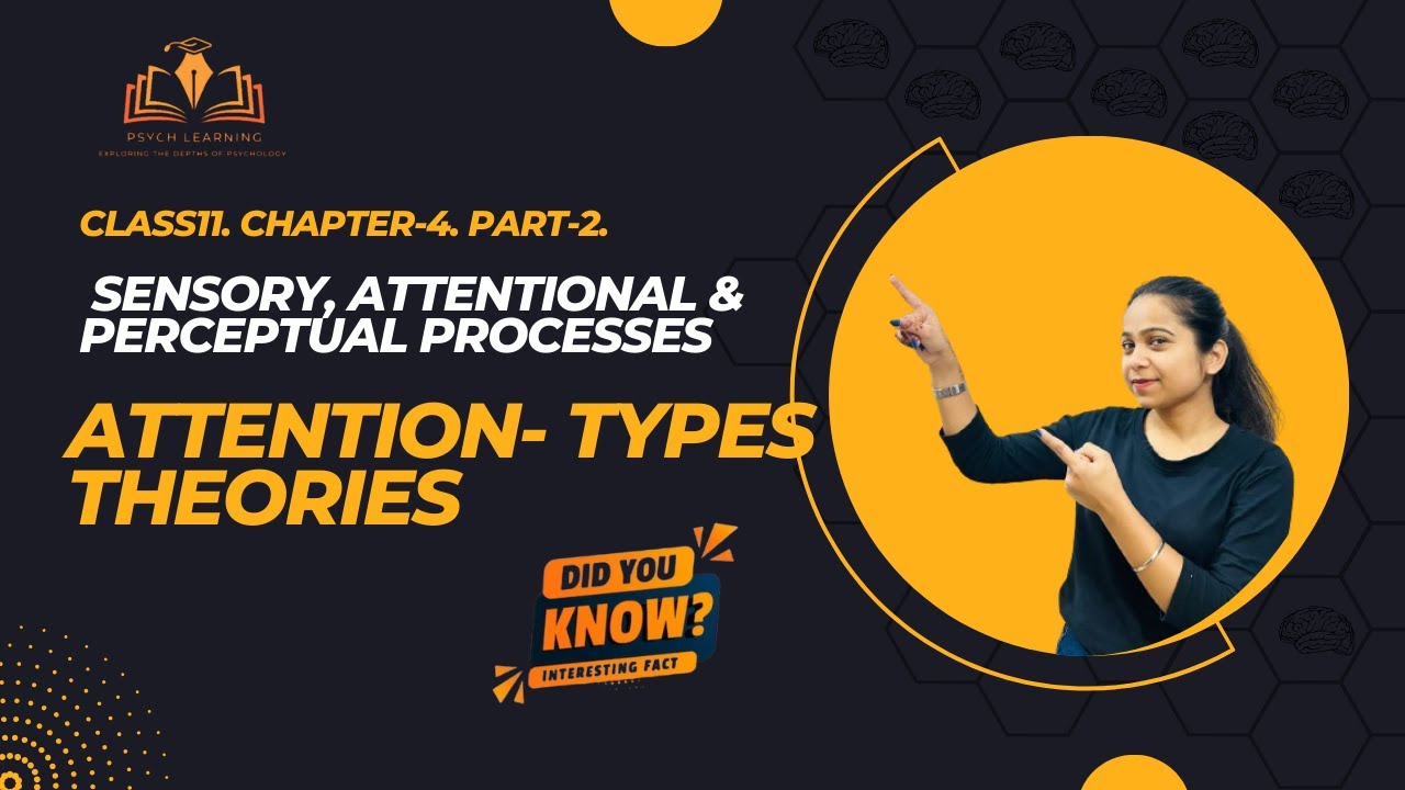 Class11. Chapter-4. Part-2 | Sensory, attentional & perceptual ...