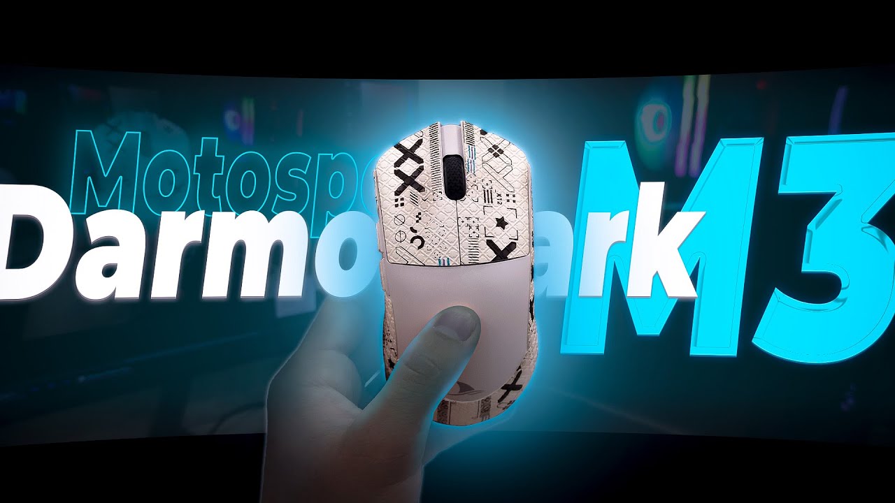 ЛУЧШАЯ БЕСПРОВОДНАЯ ИГРОВАЯ МЫШЬ // Motospeed Darmoshark M3 - YouTube