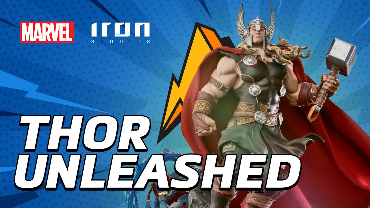 Thor Unleashed Art Scale 1/10 | Iron Studios - YouTube