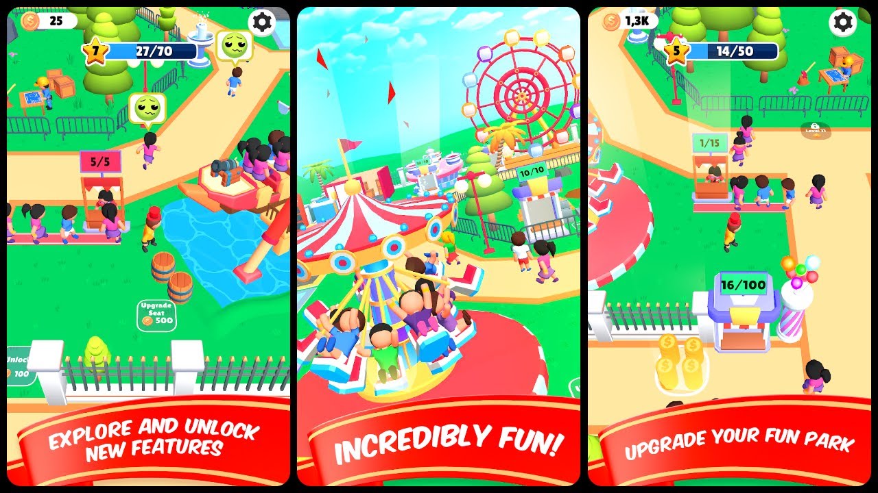 My Amusement Park Gameplay Android Mobile - YouTube