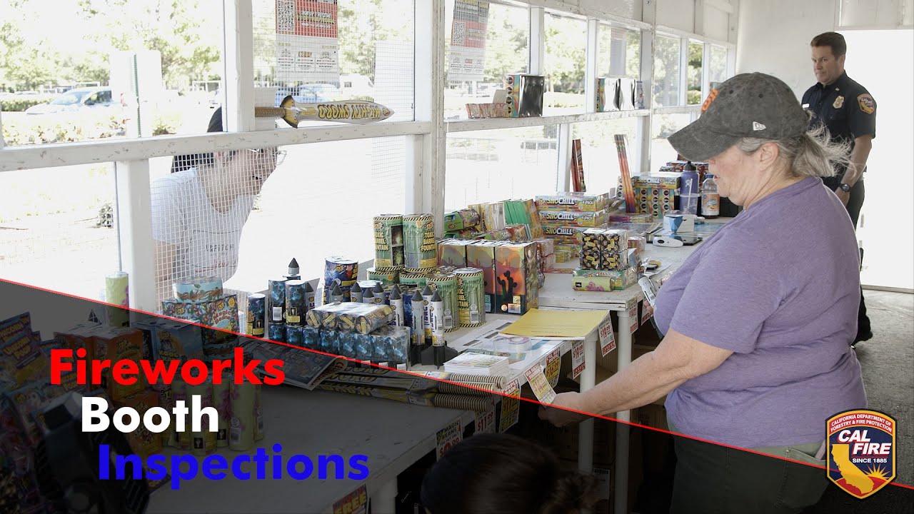 Fireworks Booth Inspections - YouTube
