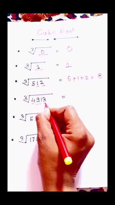how to find cube roots easily || easy way to find cube roots || cube ...