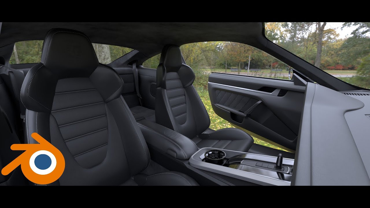 How to model car in Blender |PORSCHE TURBO S| |LIVE-14| Late Night Model Time-Interior Modeling ...