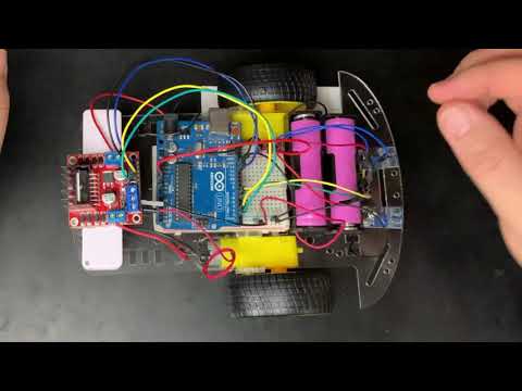 4º Robô Seguidor de linha usando arduino - Final usando os sensores ...