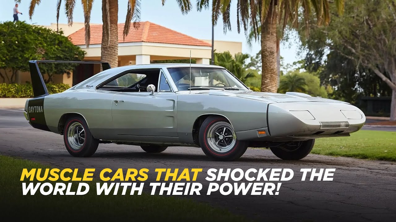 Muscle Cars That Shocked the World with Their Power! - YouTube
