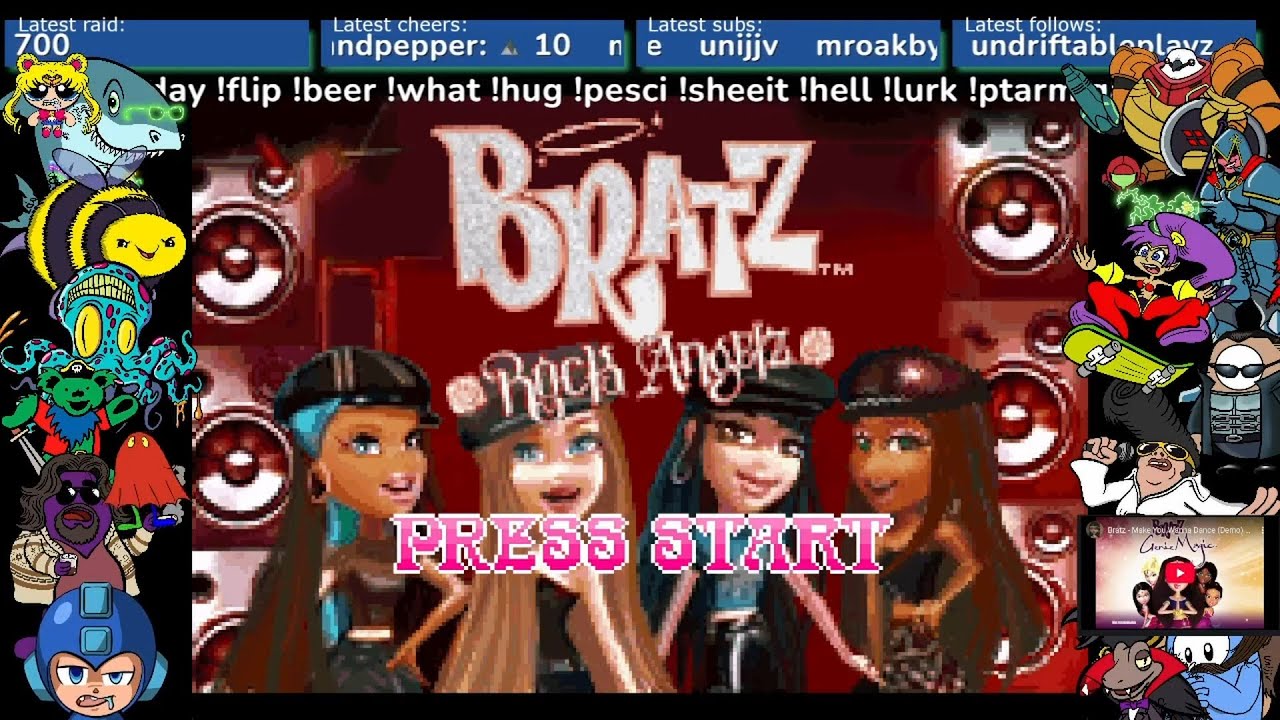 1 hour of Bratz Rock Angelz GBA - YouTube