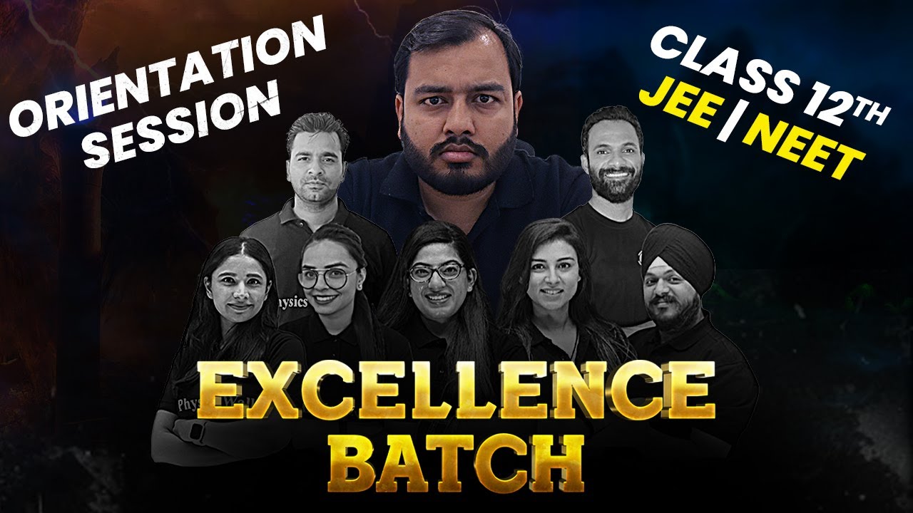 Live Orientation Session - EXCELLENCE BATCH 🌟💯 - YouTube