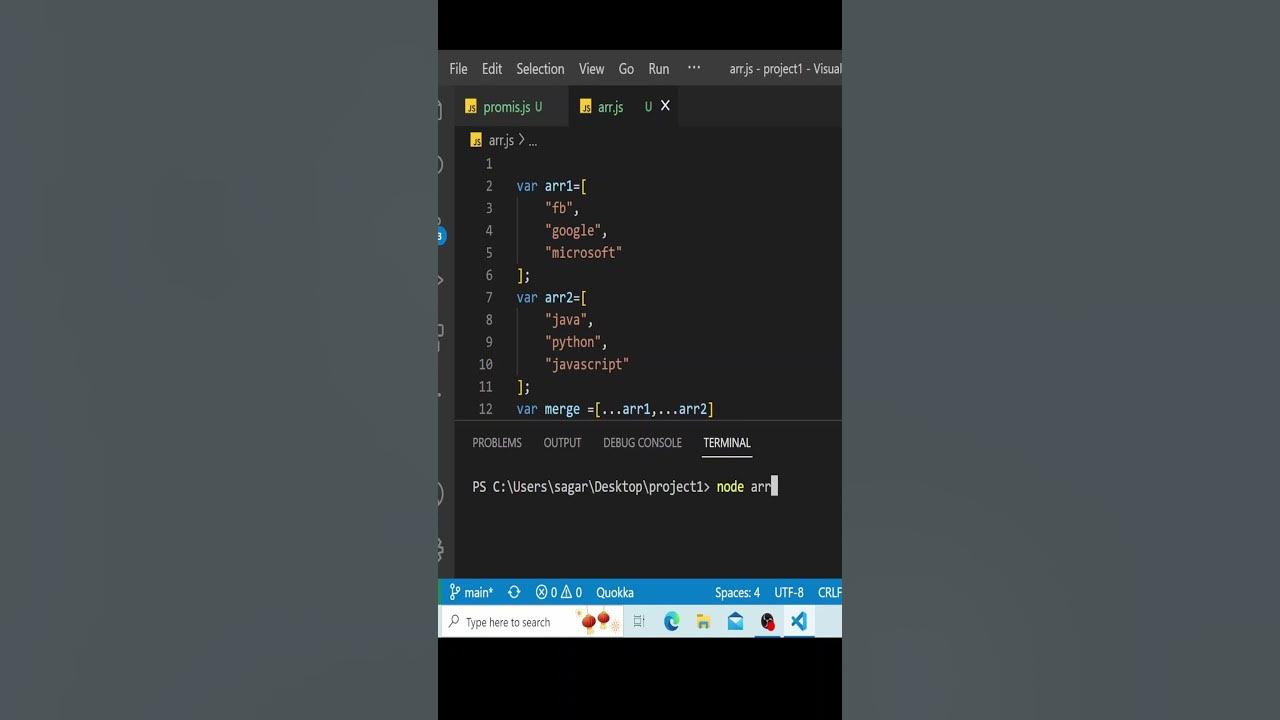 Merge Multiple Array Or Object In Javascript Javascript Array Javascript Programming