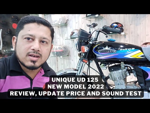 Unique 125 Motorcycle 2022