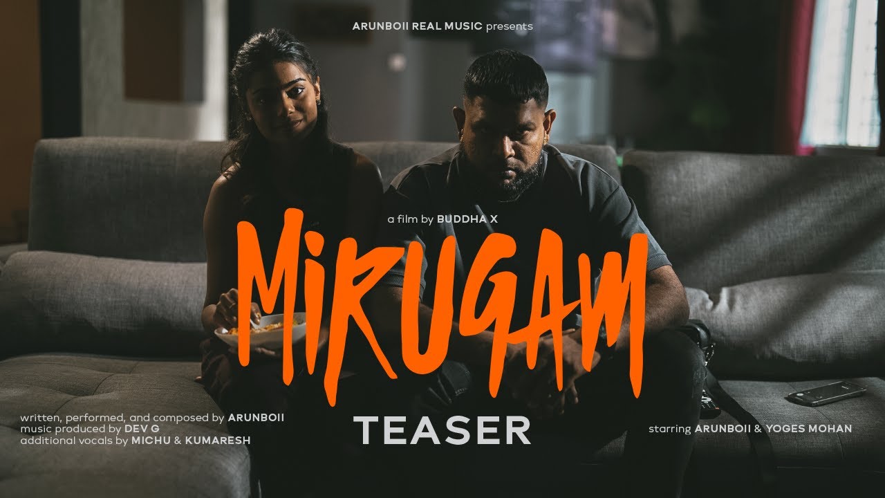 MIRUGAM - ARUNBOii | Music Video Teaser - YouTube