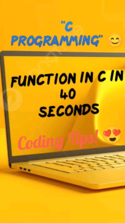 Understanding Functions In C In 40 Seconds π Ytshorts Cprogramming Best Youtube