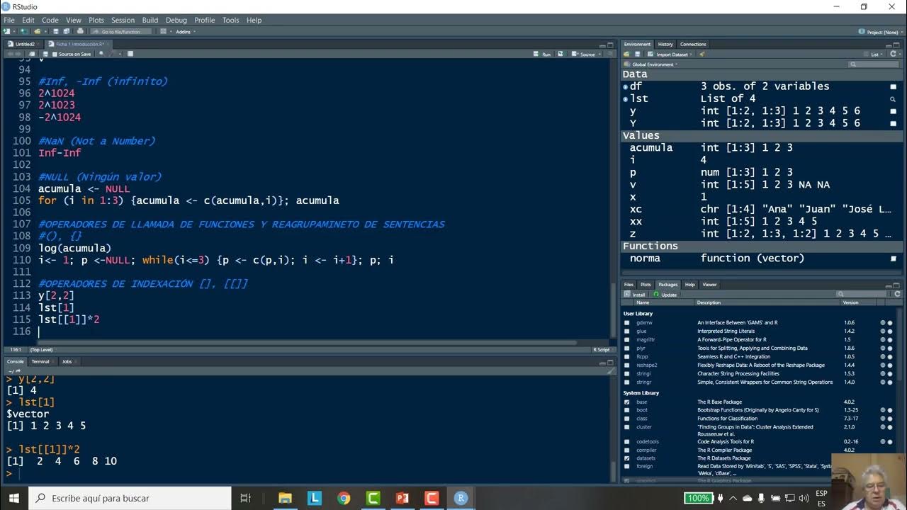 Curso de R Video 1 4 Rápido sobrevuelo de R - YouTube