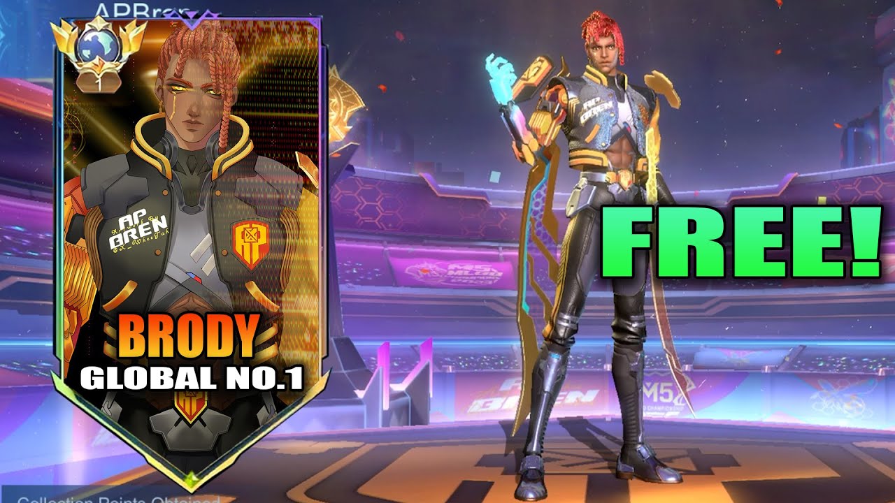 THANKYOU!!! I GOT BRODY APBREN CHAMPIONSHIP SKIN FOR FREE! WTF!!! BEST ...
