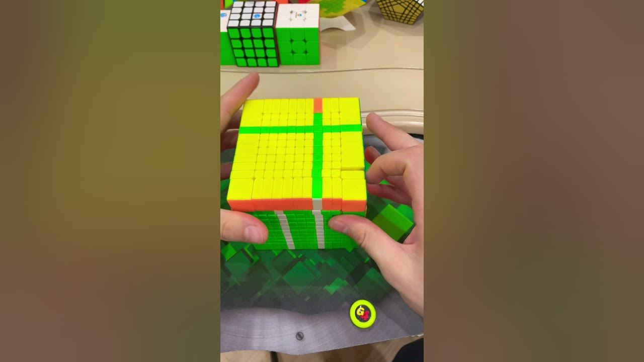 Rubik’s cube 11x11 solving #shorts - YouTube