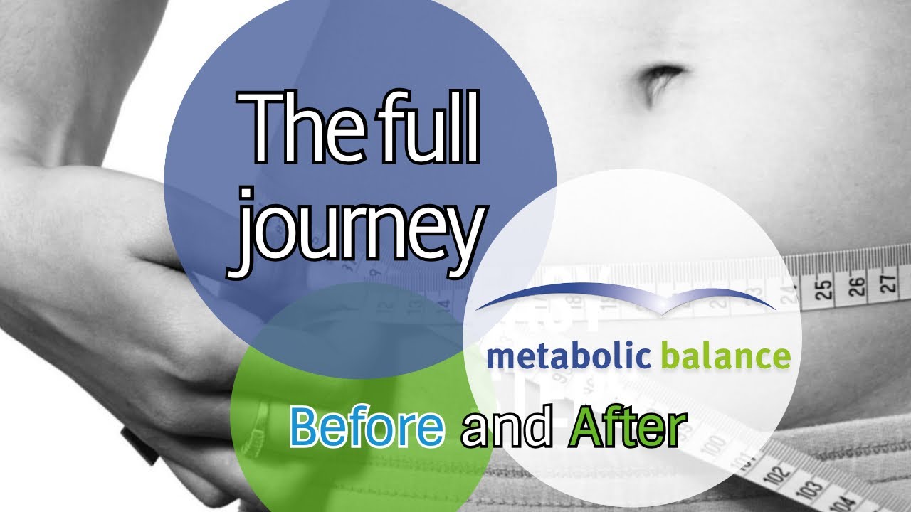 Before and After Metabolic Balance in charts and pictures - YouTube