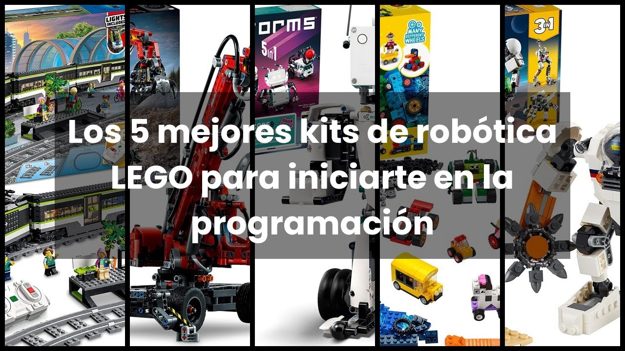 【KIT ROBOTICA LEGO】Los 5 mejores kits de robótica LEGO para iniciarte ...
