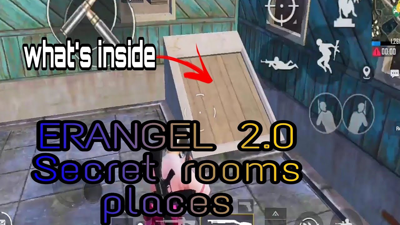 ERANGEL 2.0 Secret room places - YouTube