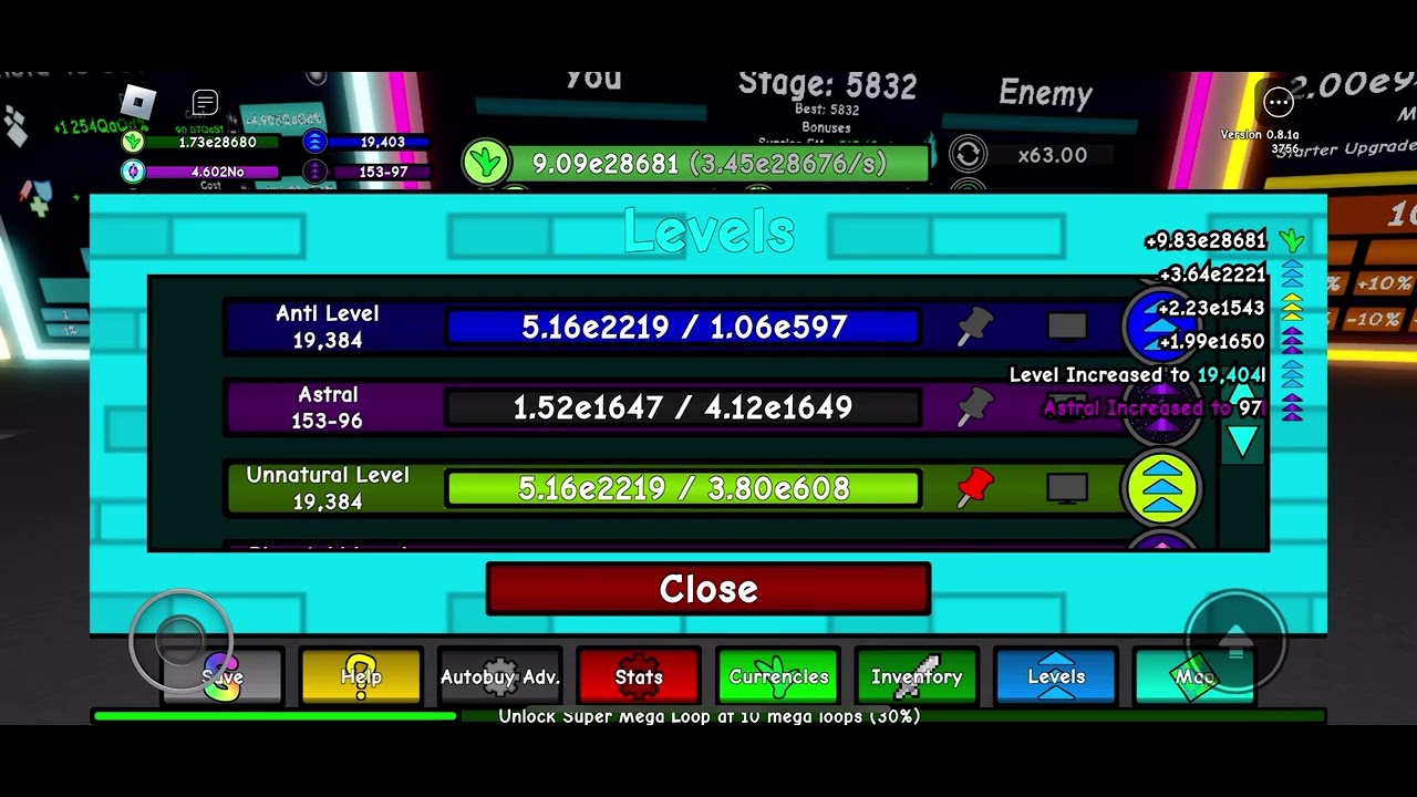 Some unedited Mega Loop 3 gameplay in GCI - YouTube