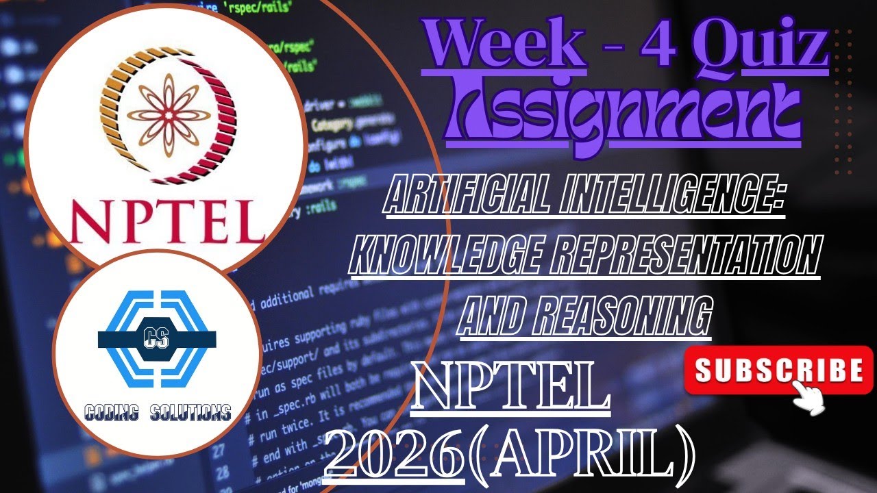 Artificial Intelligence: Knowledge Representation And Reasoning Week 4 ...