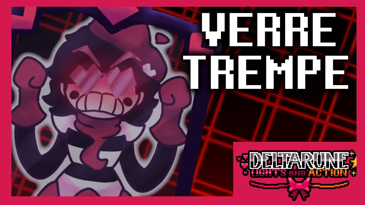 Deltarune Ch3 UST: Verre Trempe (ANIMATION) first encounter Secret Boss ...