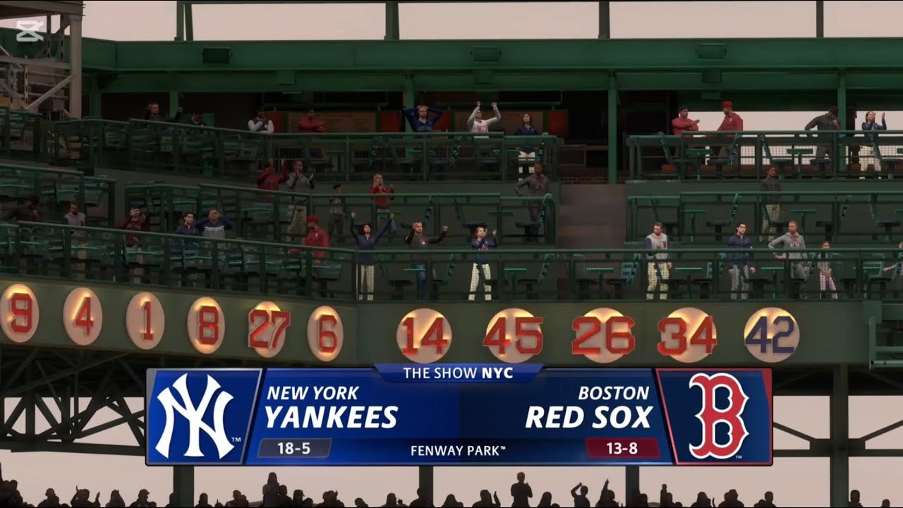 New York Yankees (18-5) @ Boston Red Sox (13-8) | (4/19/27-4/21/27) MLB ...