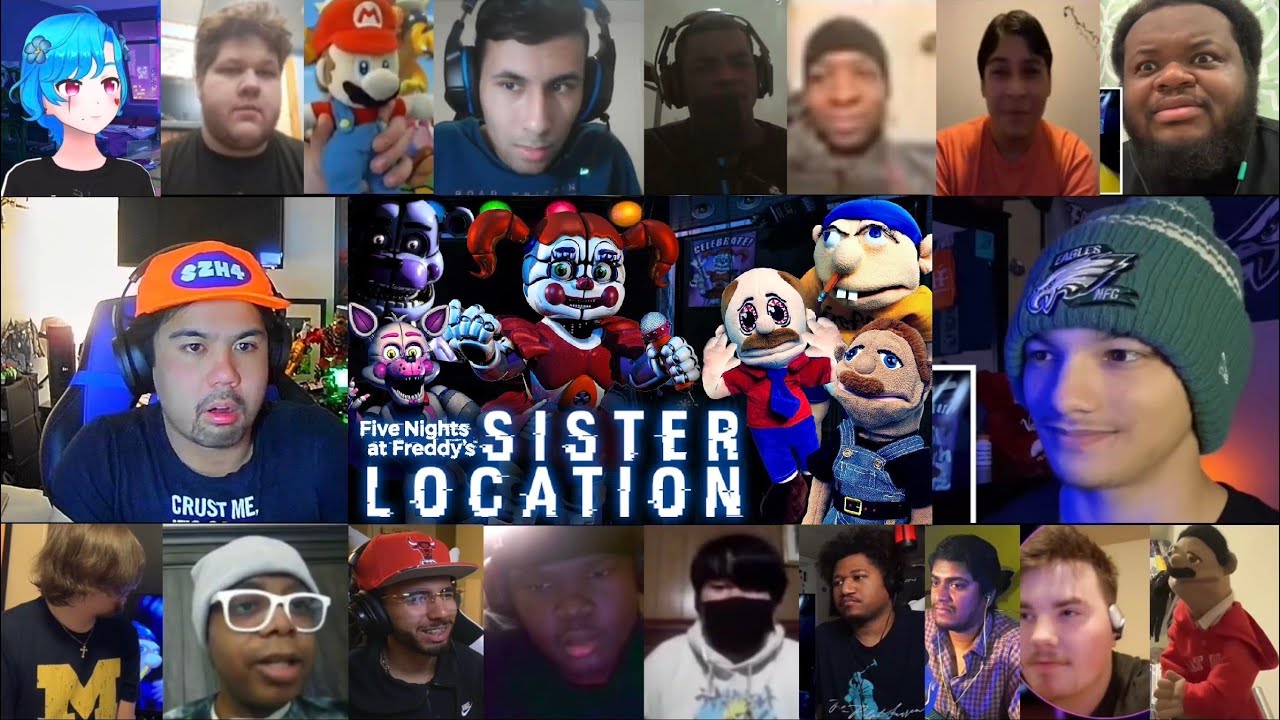 SML Movie: Sister Location! Reaction Mashup - YouTube