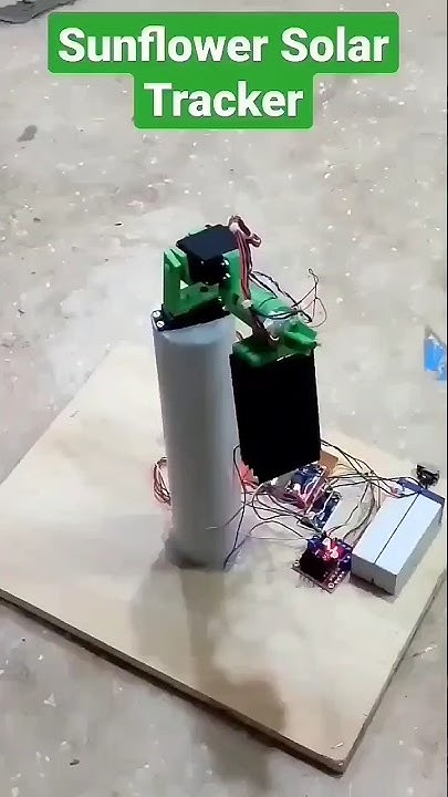 Sunflower Solar Tracker - YouTube