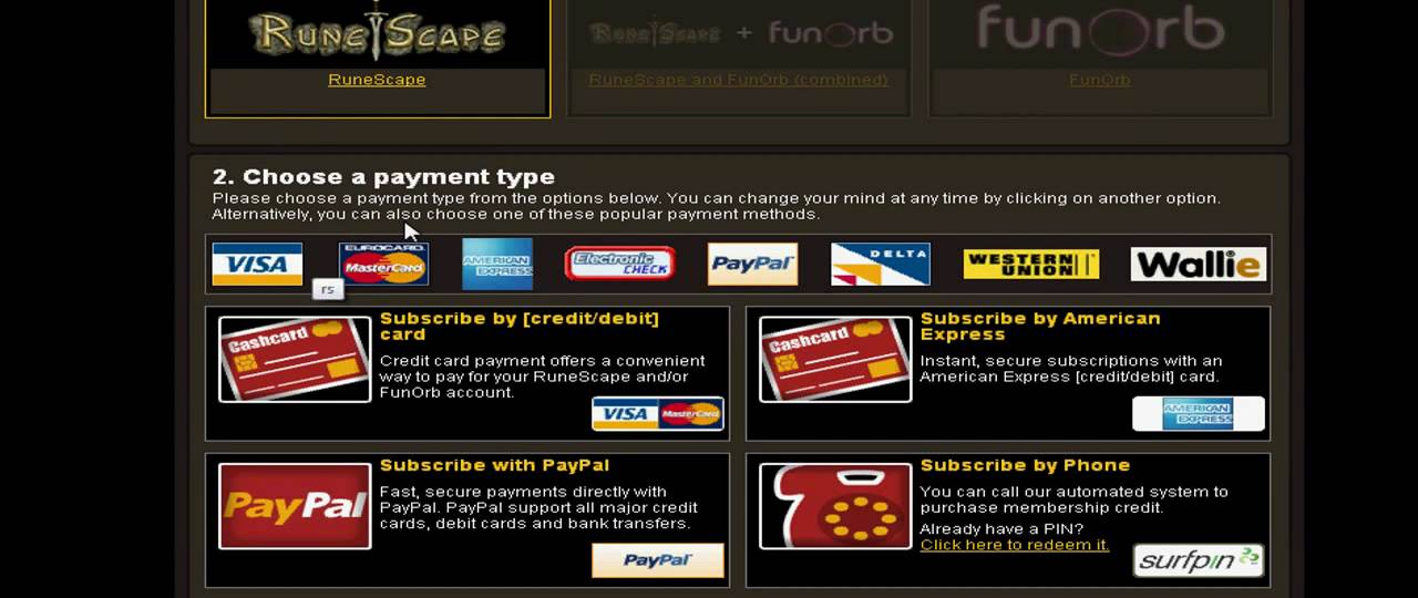 How to Enter the RuneScape GiftCard Codes - YouTube
