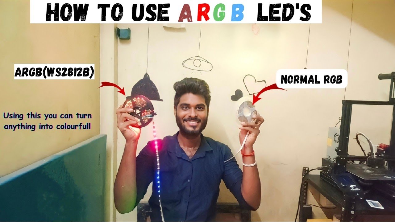 Ultimate Guide: How to Use ARGB LED Strips(Ws2812b)Like a Pro in தமிழ் ...