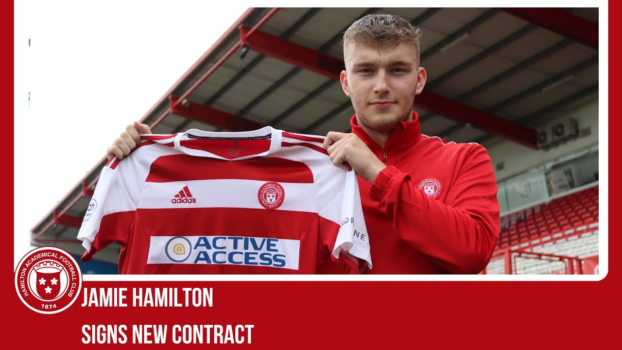 REACTION 📺 | Jamie Hamilton speaks after signing his new contract with ...