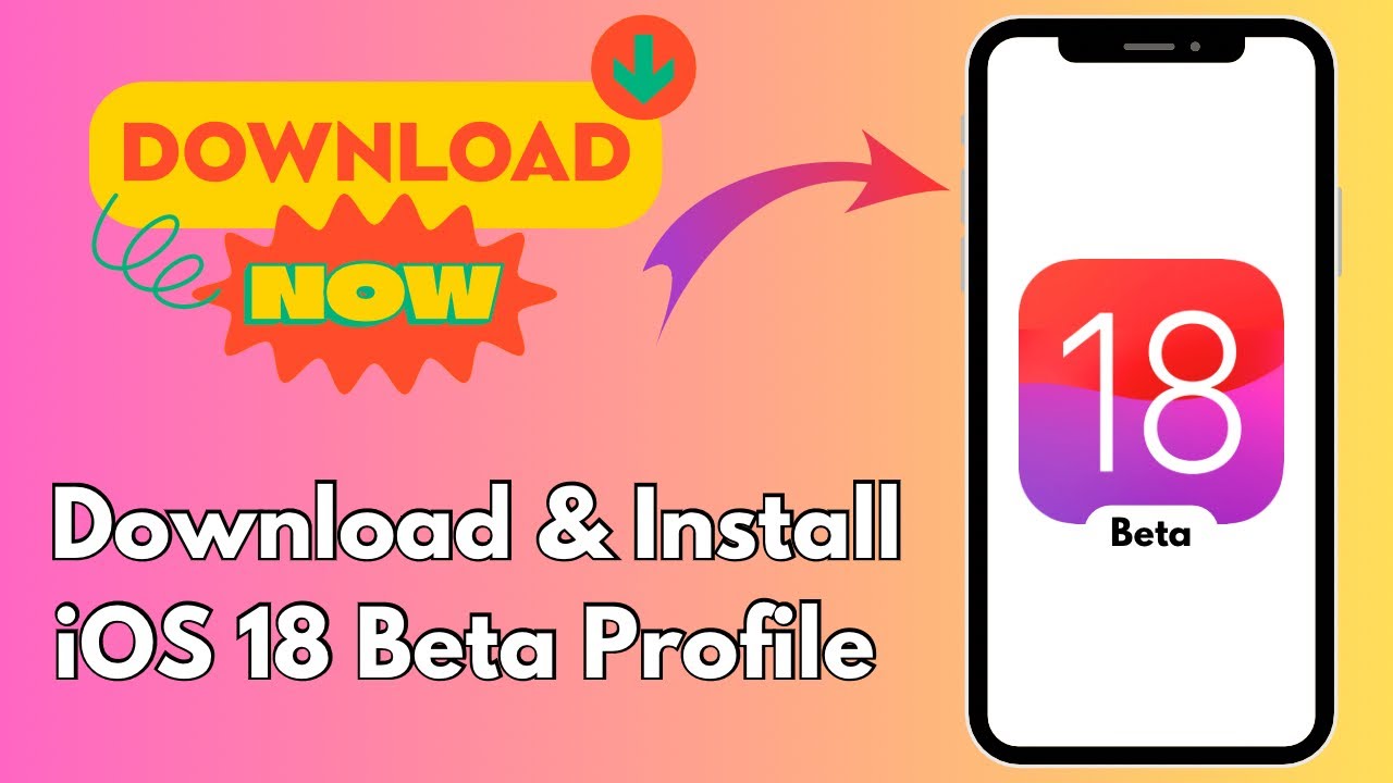 How to Download & Install iOS 18 Beta Profile - YouTube