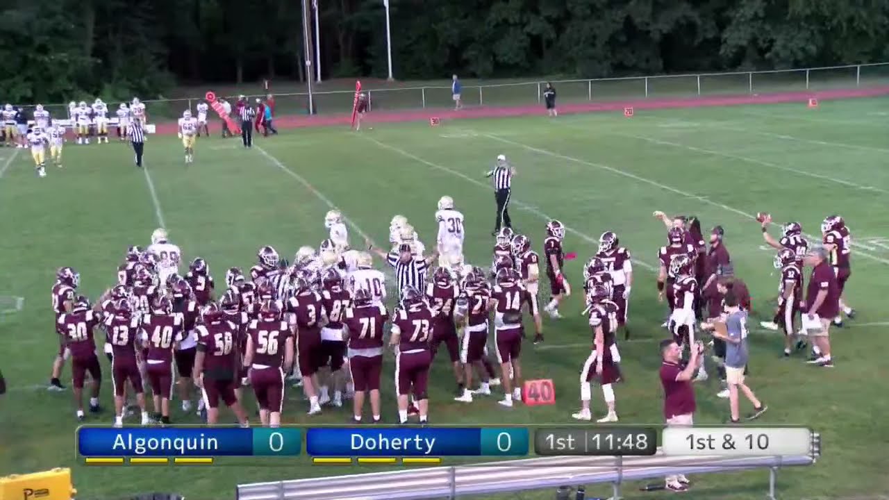 ARHS Varsity Football vs Doherty Memorial / September 10, 2021 - YouTube