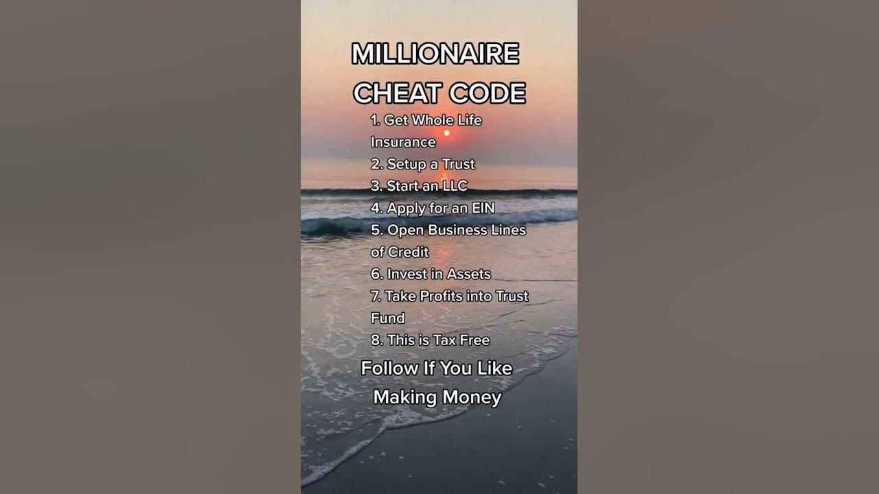 The Secret To Creating Generational Wealth 🤑 Millionaire Cheat Code # ...