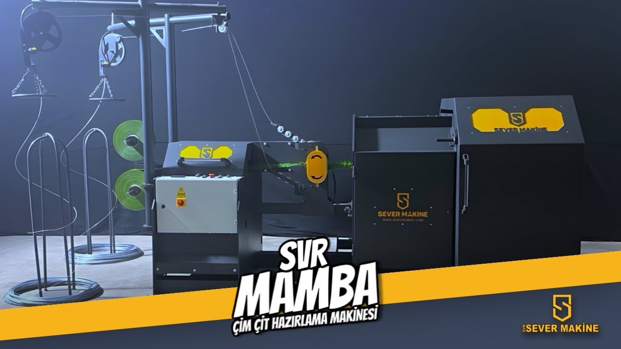 SVR Mamba | Automatic Grass Fence Machine | Otomatik Çim Çit Makinesi ...