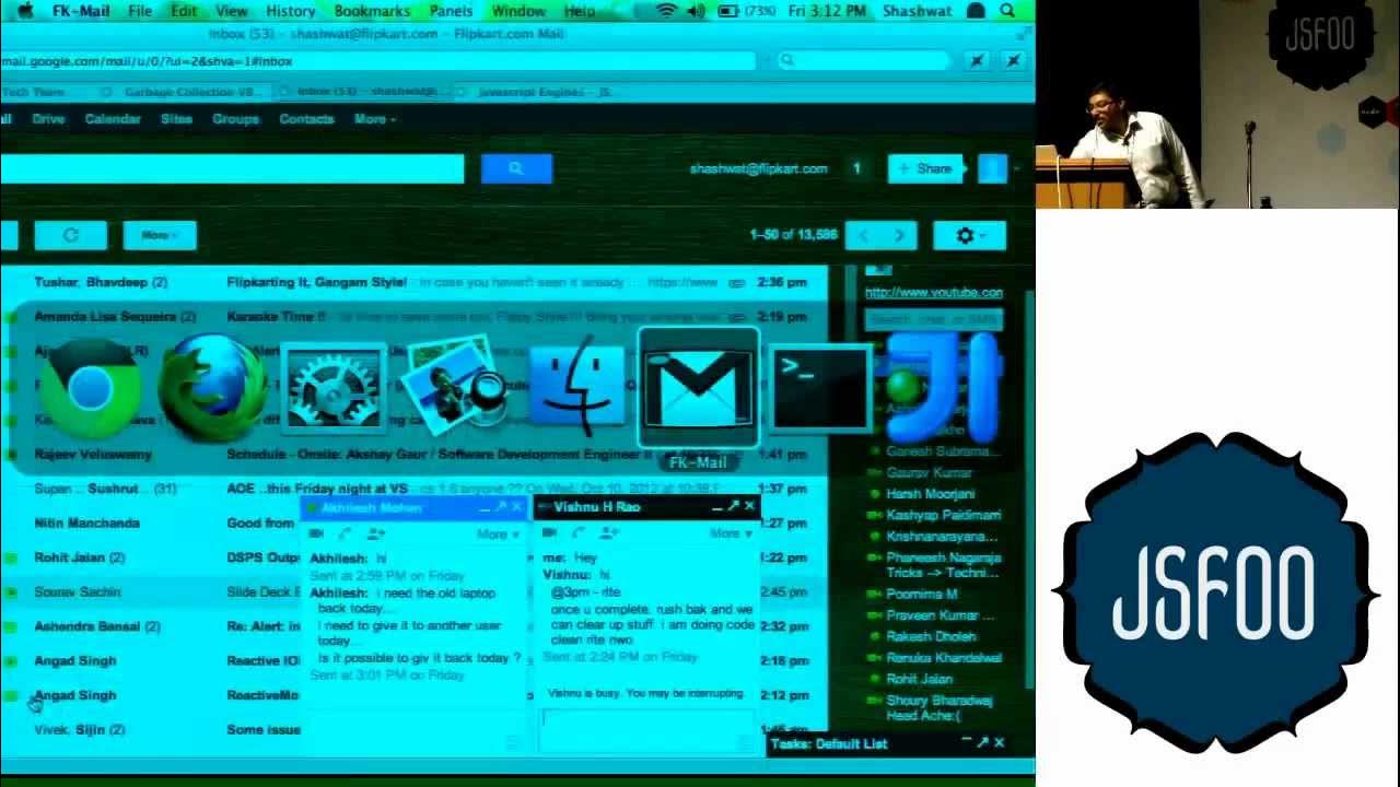 Shashwat Agarwal - JavaScript Engines - SpiderMonkey vs V8 - YouTube