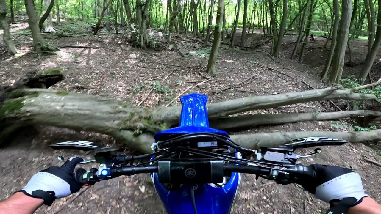 Yamaha WR 250 F fast hard enduro - YouTube