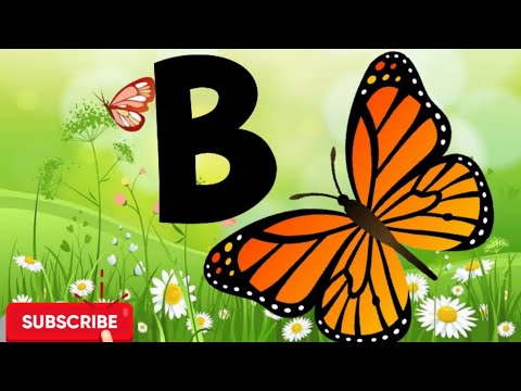 How to Turn Alphabet "B" into a Butterfly 🦋 || Easy Drawing of ...