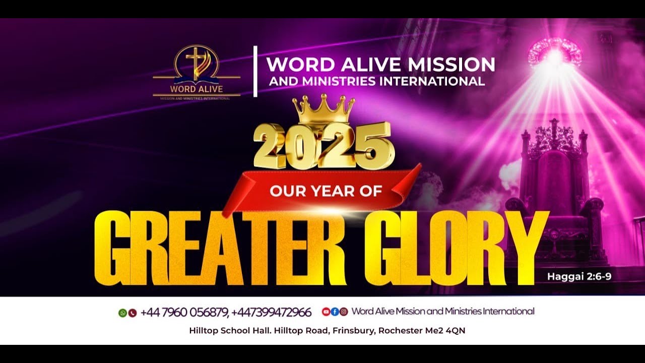 CROSS OVER SERVICE: 31ST DECEMBER 2024 - YouTube