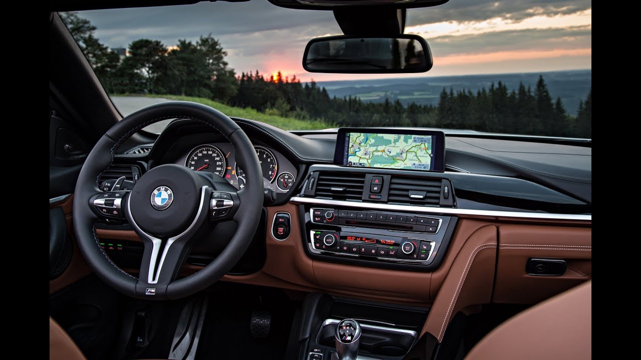 2015 BMW M4 Convertible Interior - YouTube