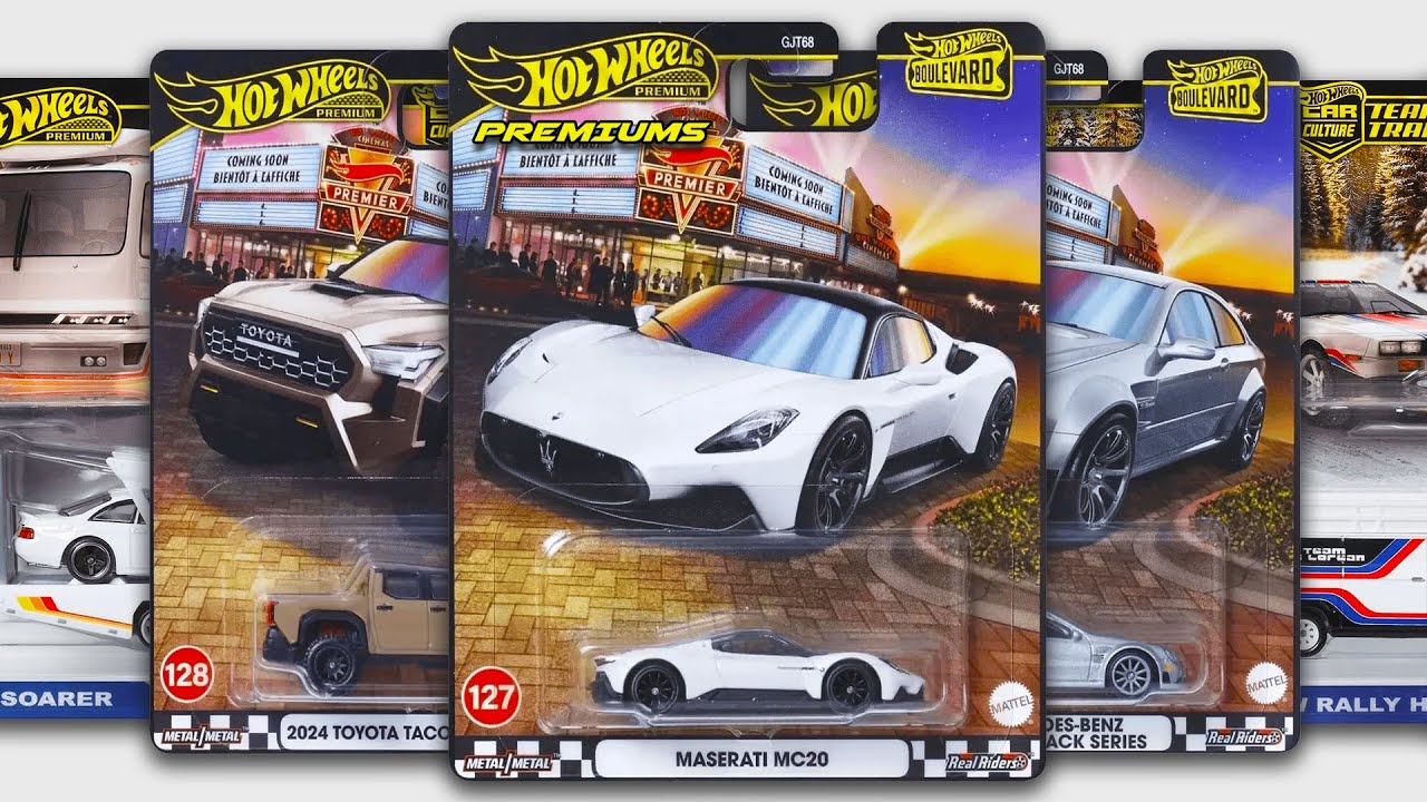 Showcase - HW Boulevard Set, Team Transport Set, New STH, Multipacks ...