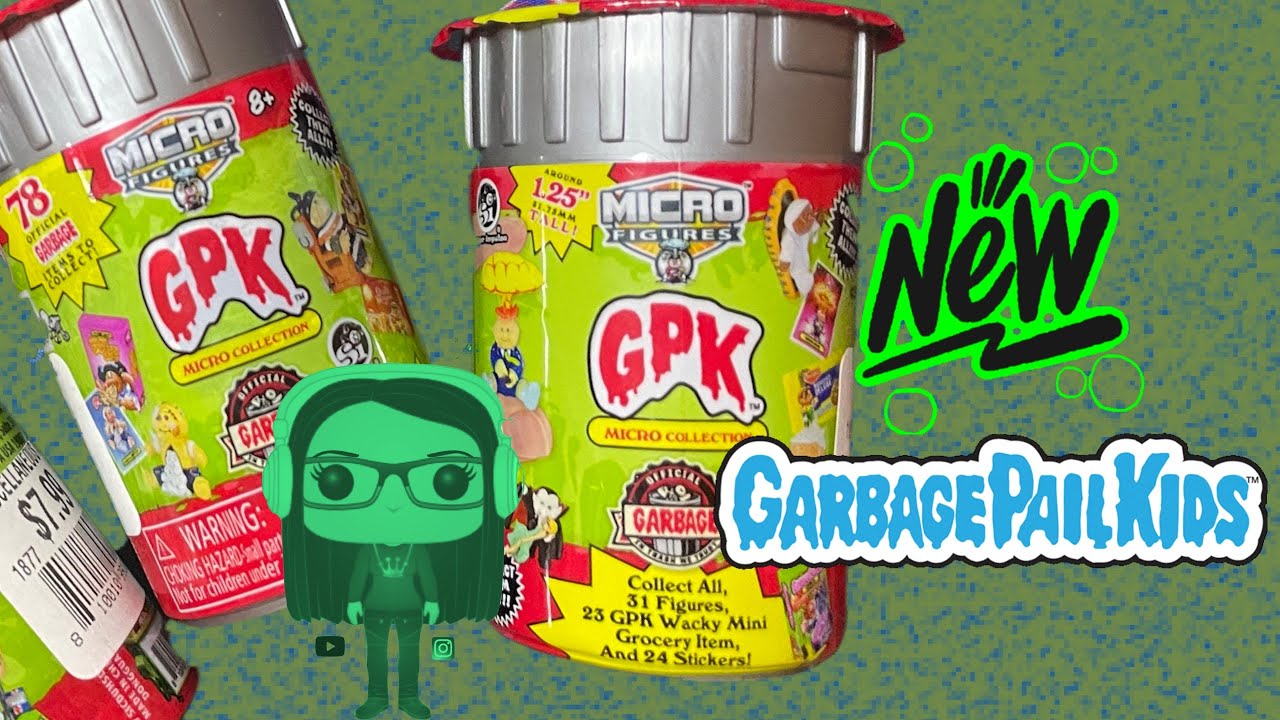 Brand New! Garbage Pail Kids Micro Collection - YouTube