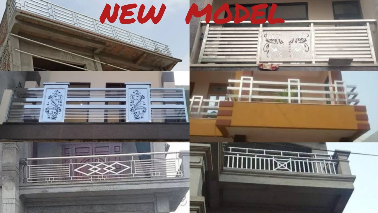 Front steel grill design for house ,, balcony steel railing design for ...