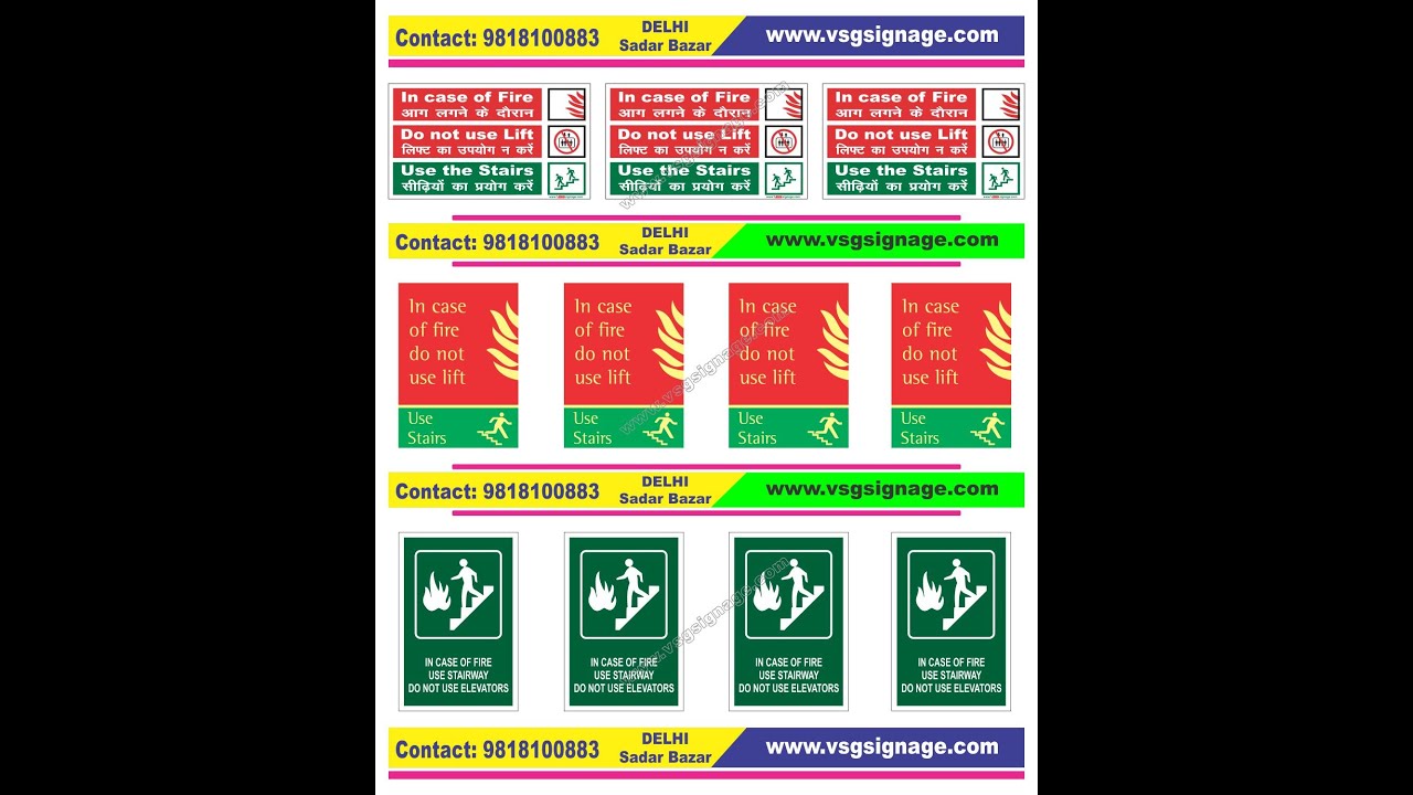Manufacture of Bilingual Workplace Safety Signage factory signage ...