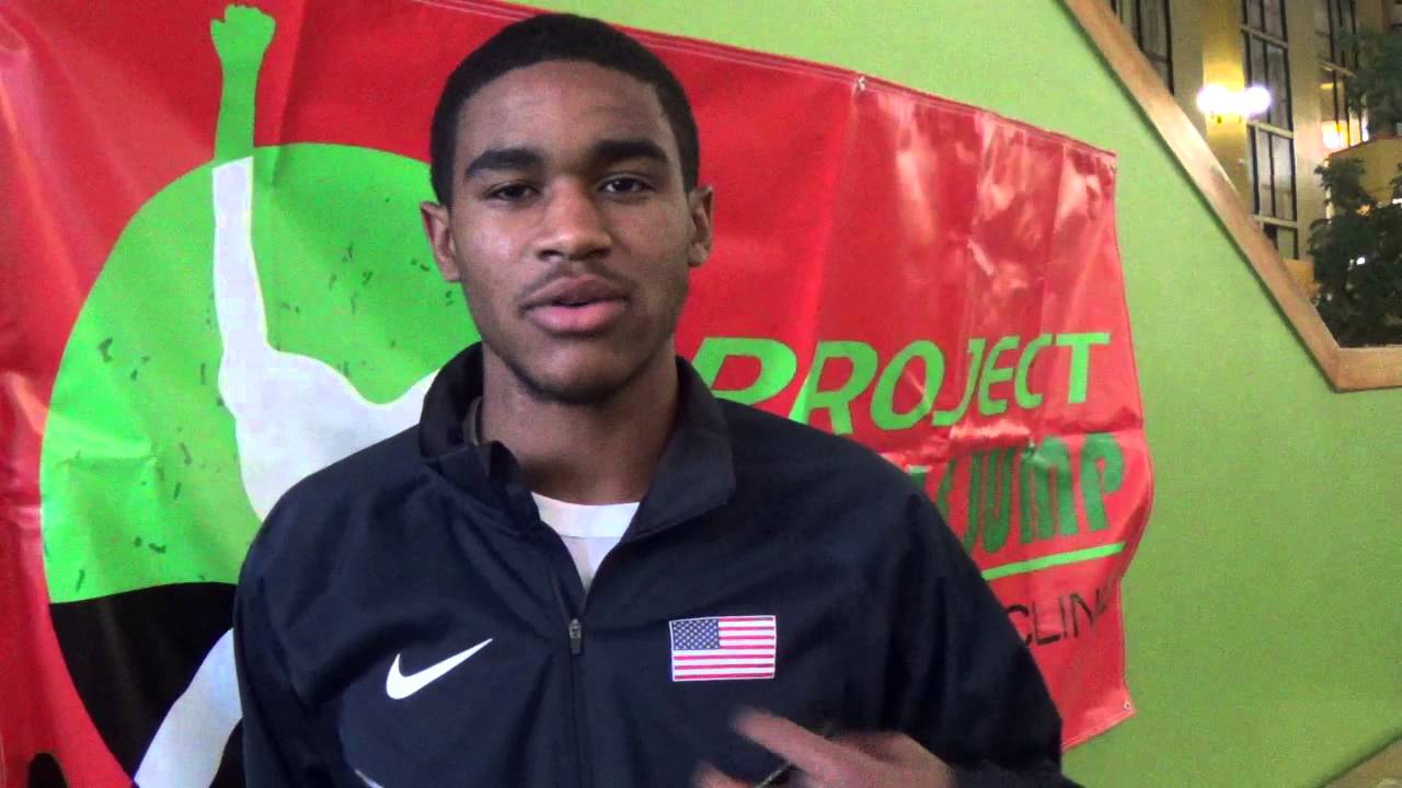 KeAndre Bates Project Triple Jump Clinic November 2013 - YouTube